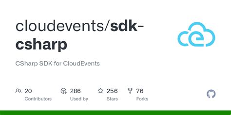 Github Cloudeventssdk Csharp Csharp Sdk For Cloudevents