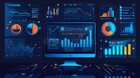 Data Visualization Dashboard Showcasing Business Analytics And
