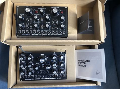 Macbeth X Series Dual Oscillator Mkii Backend Filter Mkii Reverb Uk
