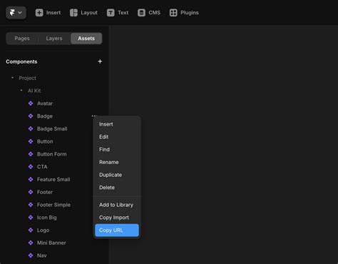Sharing Components — Framer Help