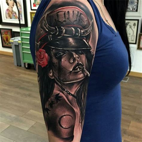 Anrijs Тату на плече для девушек Тату на плече Женская татуировка на плече