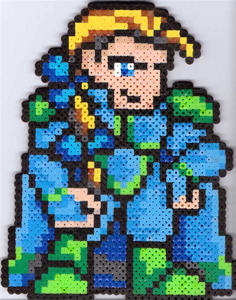 Large Ff6 Edgar By Ravenfox Beadsprites On Deviantart