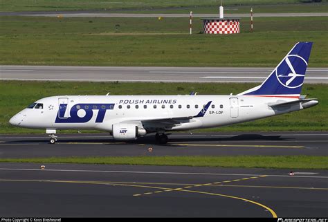 Sp Ldf Lot Polish Airlines Embraer Erj 170lr Erj 170 100 Lr Photo By