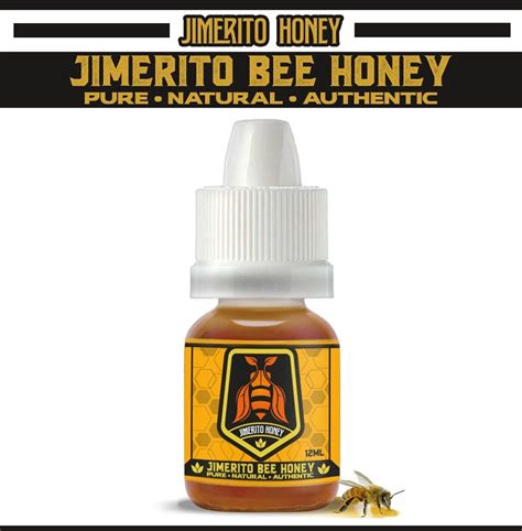 Jimerito Honey Miel Jimerito Stingless Bee Honey Jimerito Drops Jimerito Gotas 100 Natural 12ml