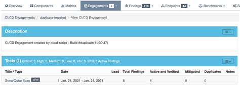 Sonarqube Tests Finding Mitigations After Running Reimport Scan · Issue 3675 · Defectdojo