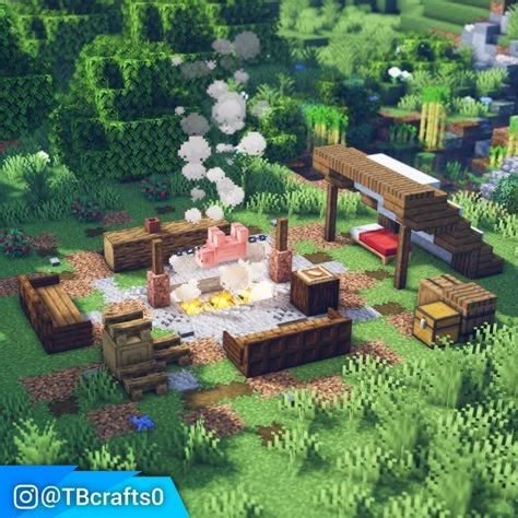 Minecraft Camp Fire Ideas