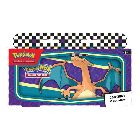 Acheter Pokémon Coffret 2 Boosters Plumier Dracaufeu Ludifolie