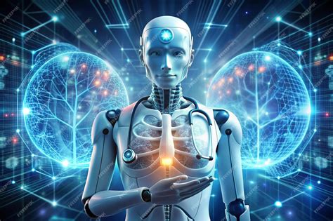 Artificial Intelligence In Healthcare For Medical Technology Design Premium Ai Generated Image