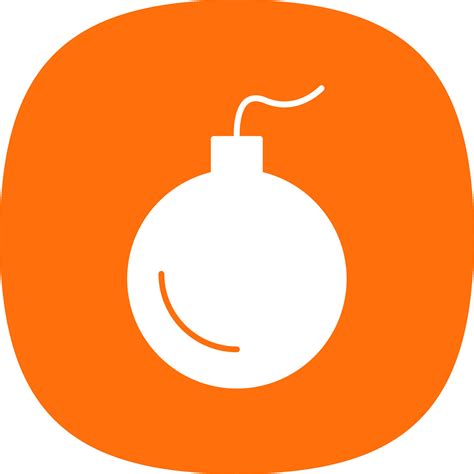 Bomp Glyph Curve Icon 42844091 Vector Art At Vecteezy