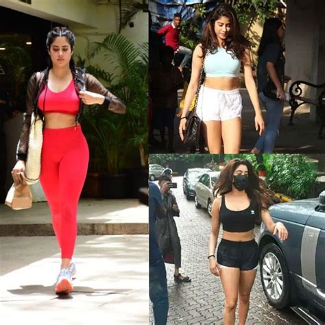 Janhvi Kapoor Owns The Hottest Gym Wear Collection Heres Proof