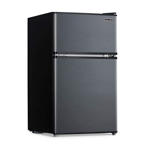 31 Cu Ft Compact Mini Fridge In Gray With Freezer