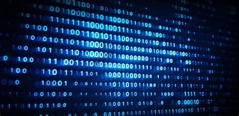 Premium Photo Information Technology Concept Blue Digital 3d Binary