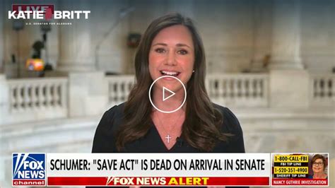 Icymi Us Senator Katie Britt Joins Americas Newsroom On Fox News