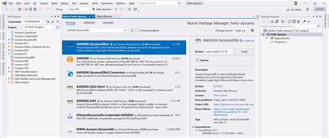 Hello Dynamodb Document Model