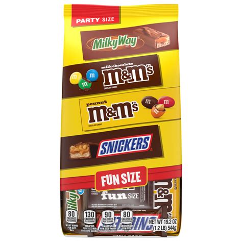 Mixed Fun Size Chocoalte Candy Bars 19 Oz Bag Products Lowes Foods