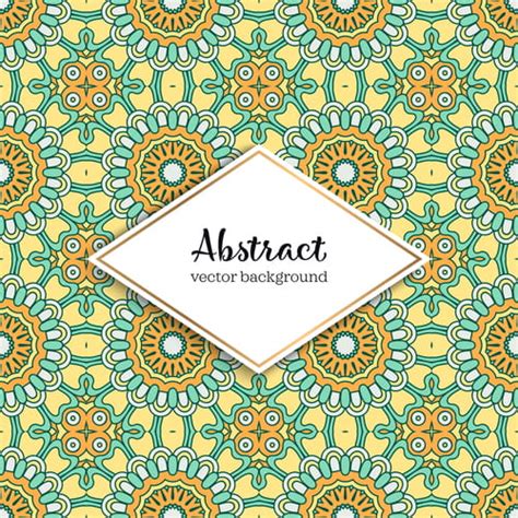 Classical Styles Seamless Pattern Sbstract Vector Eps Uidownload