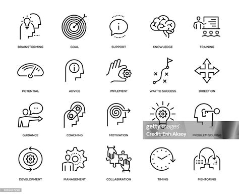 Mentoring Icon Set High Res Vector Graphic Getty Images