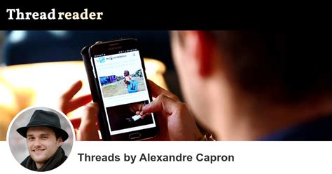Alexandre Caprons Threads Thread Reader App