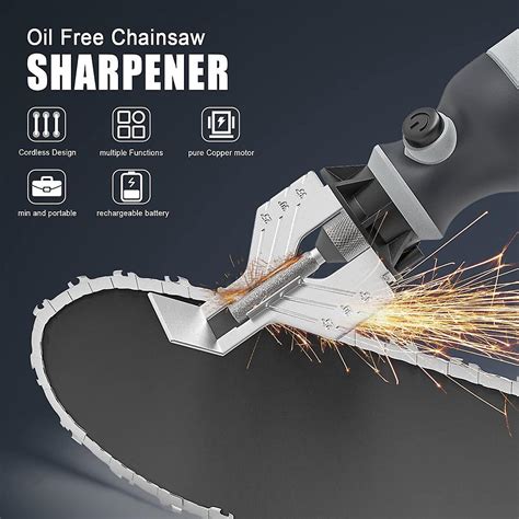 Cordless Chainsaw Sharpener Electric Handheld Chainsaw Sharpening Kit