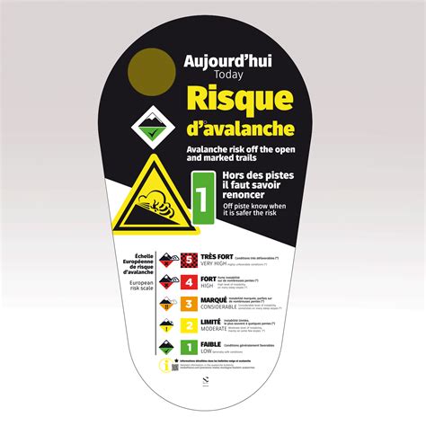 Balise Avalanche Signalisation Risque Davalanche Sun Conseil