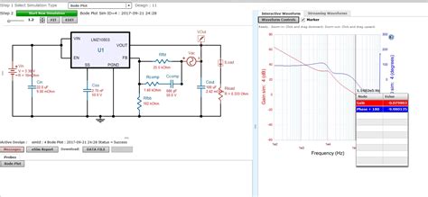Webench® Toolslmz10503 Webench Design Re Comp And Sim Difference Simulation Hardware