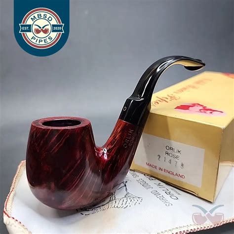 Orlik Rose 21478 Smooth Oom Paul Estate Briar Pipe Unsmoked Sold Out