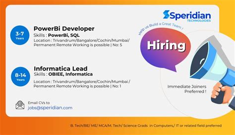 Satish Ganta On Linkedin We Are Hiringpower Bi Azure Etl And