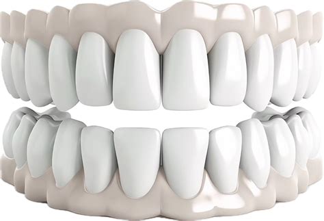 Close Up Of Healthy White Teeth And Gums 46005514 Png