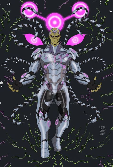 Injustice 2 Brainiac Digital Drawing Brainiac Character