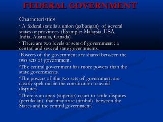 Forms Of Government Ppt