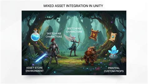 Top 7 Unity Asset Stores For Free 3d Models And Custom Generation