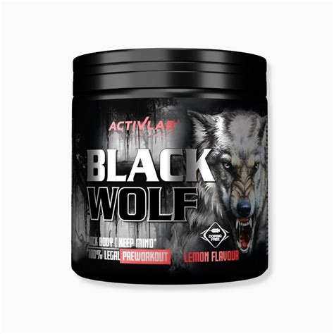 Activlab Black Wolf Pre Workout 30 Servings Megapump