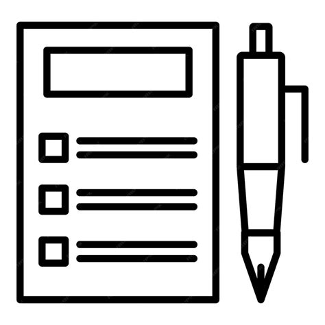 Premium Vector Exam Vector Illustration