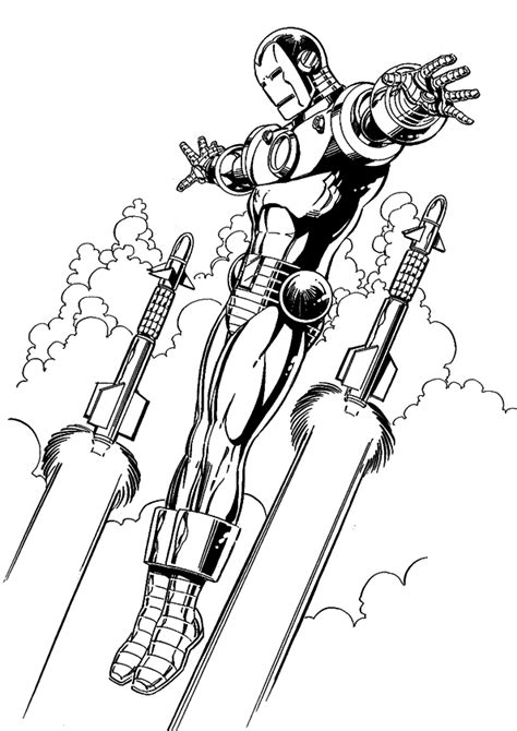 81 Iron Man Ausmalbilder Zum Kostenlosen Download