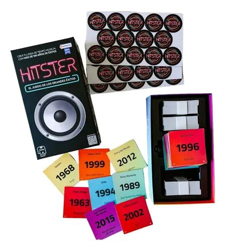 Juego De Mesa Hitster Cartas De Musica Grandes Éxitos Cuotas Sin Interés