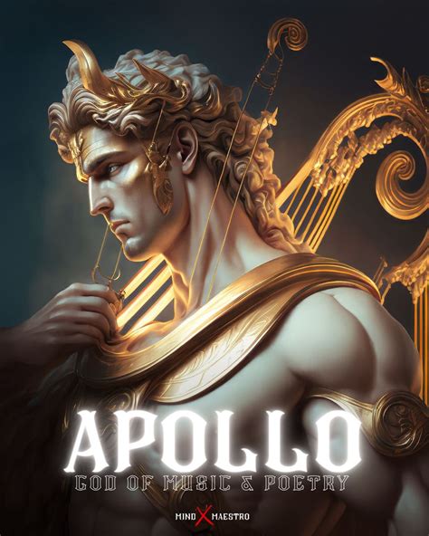 Apollo Is The Greek God Of The Sun Music Prophecy And Poetry He Is