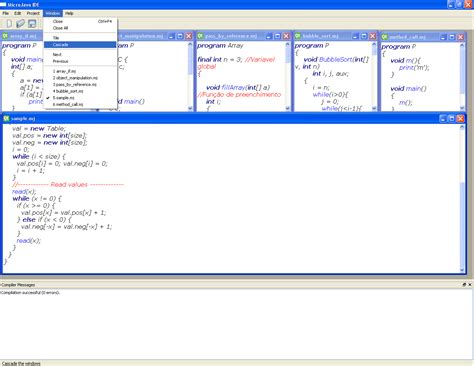 github gabrielnobregal mjcide mjcide is a microjava compiler