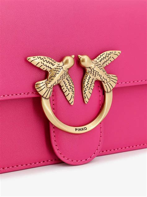 Pinko Pink Shoulder Bag Womens Pinko