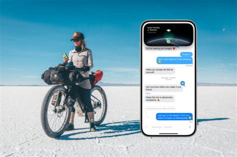 Apple IOS Satellite Text Messages BIKEPACKING Com