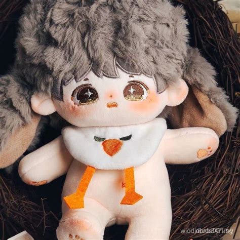 Stock [original Spot Goods]20cm No Attribute Cotton Doll Bubi Naked Doll Cute Plush Random