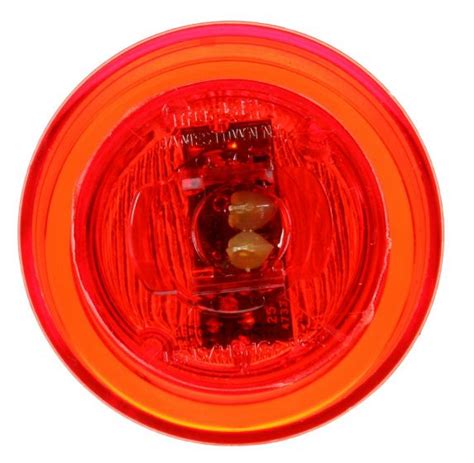 10050r3 Truck Lite 10 Series Led Red Round 2 Diode Marker Clearance