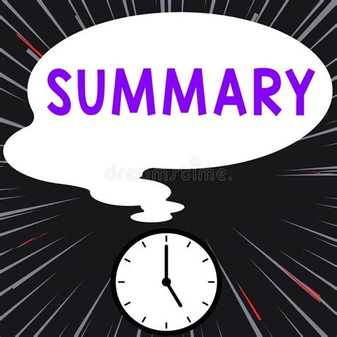 Inspiration Showing Sign Summary Concept Meaning Brief Statement