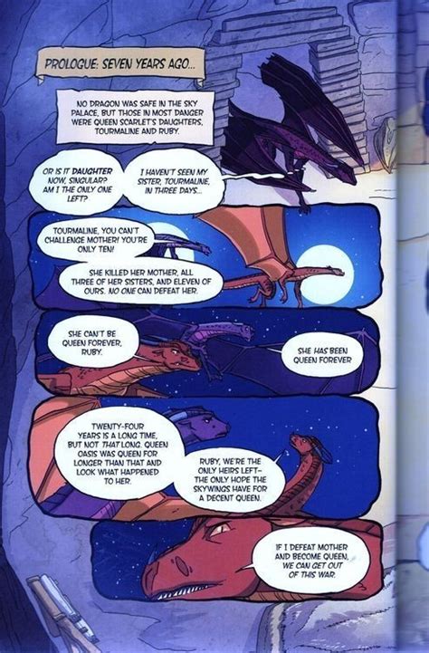 Escaping Peril Wings Of Fire Graphic 08