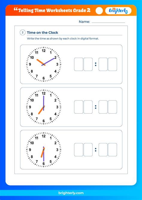 Free Telling Time Worksheets Grade 2 From Professional Teachers Pdfs