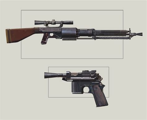 Star Wars Bounty Hunter Weapons