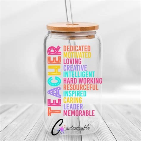 No 1 Best Dedicated Teacher Libby Uvdtf Sticker