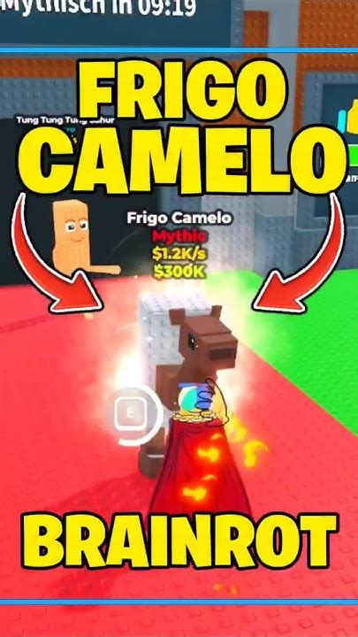 Roblox Steal A Brainrot Frigo Camelo Roblox Robloxshorts Brainrot