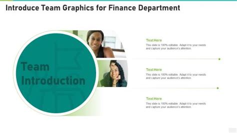 Department Introduction Slide Team