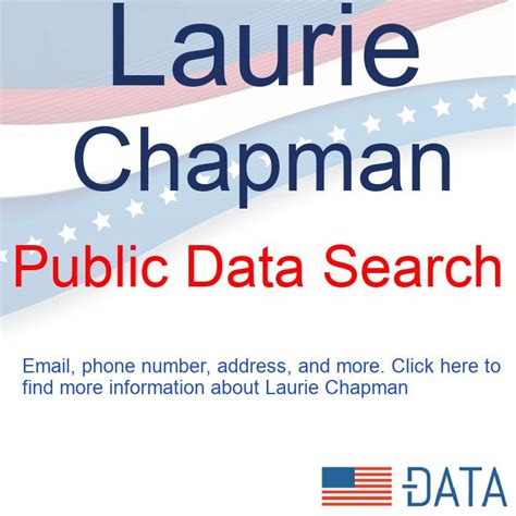 Laurie Chapman Public Data Found