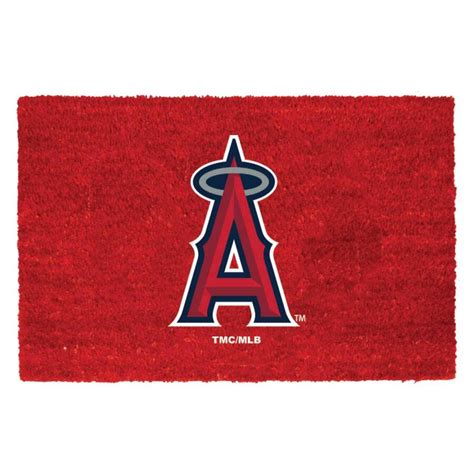 The Memory Company Los Angeles Angels Team Colors Doormat Multicolor 4326569 Best Buy